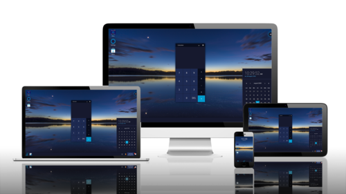 Eleven Windows React Template
